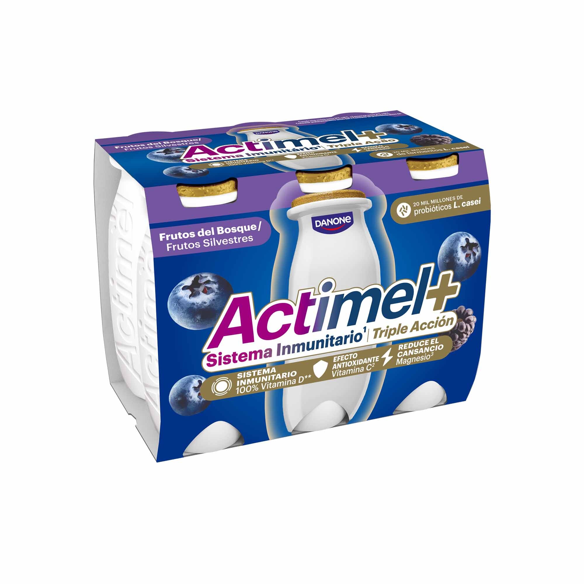 Actimel Triple Accion Frutos del Bosque - Actimel